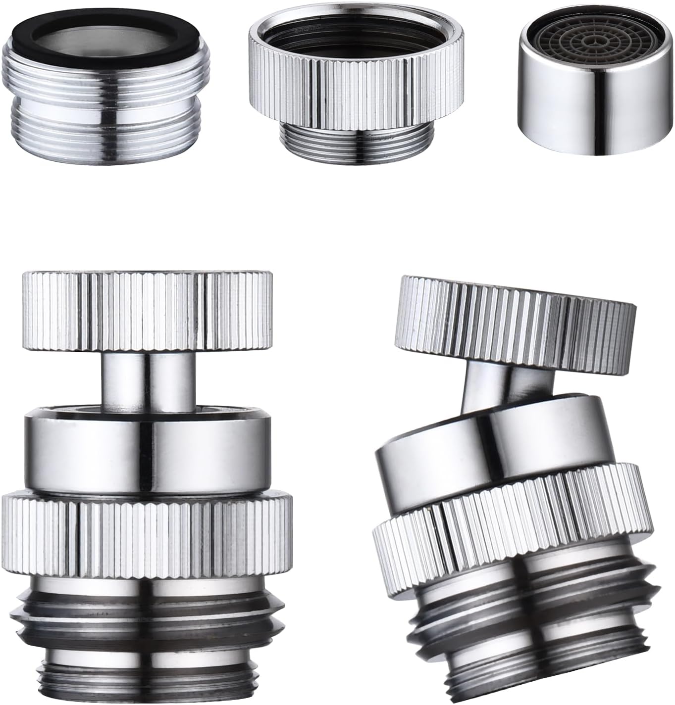 SNUTUYA Sink Faucet Adapter Kit Swivel Aerator Adapter to Connect ...