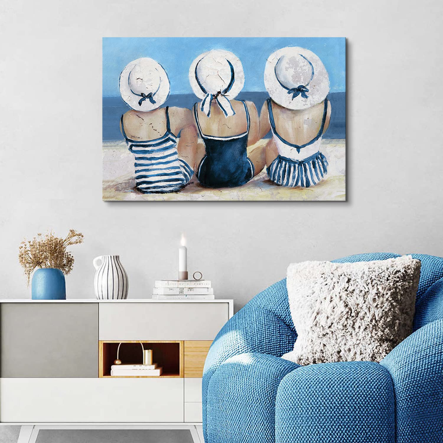 Navy Blue Beach Theme Painted Rooms Decorating With Blue: How To Use