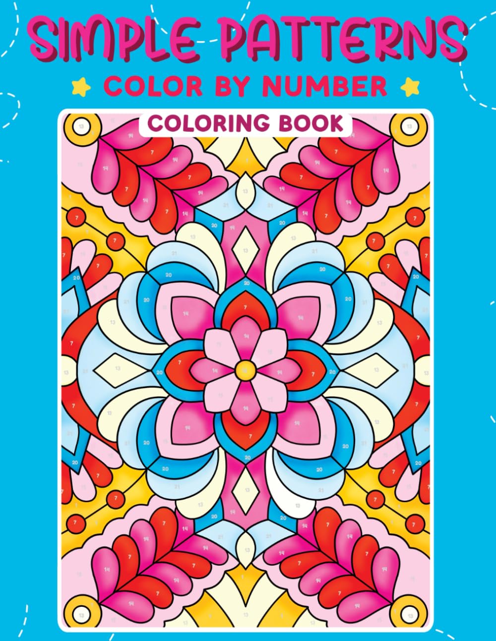 Amazon.com: Simple Patterns Color by Number Coloring Book: Coloring ...