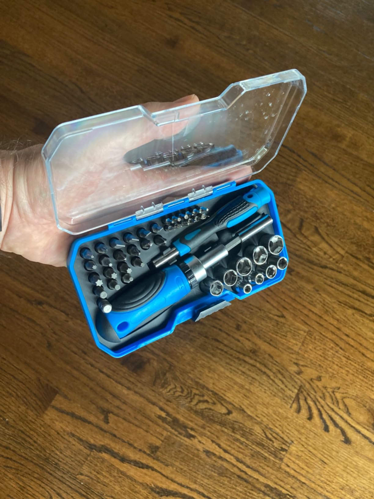 Amazon.com: Ratcheting Screwdriver 44 Pcs Set, Magnetic Ratchet ...