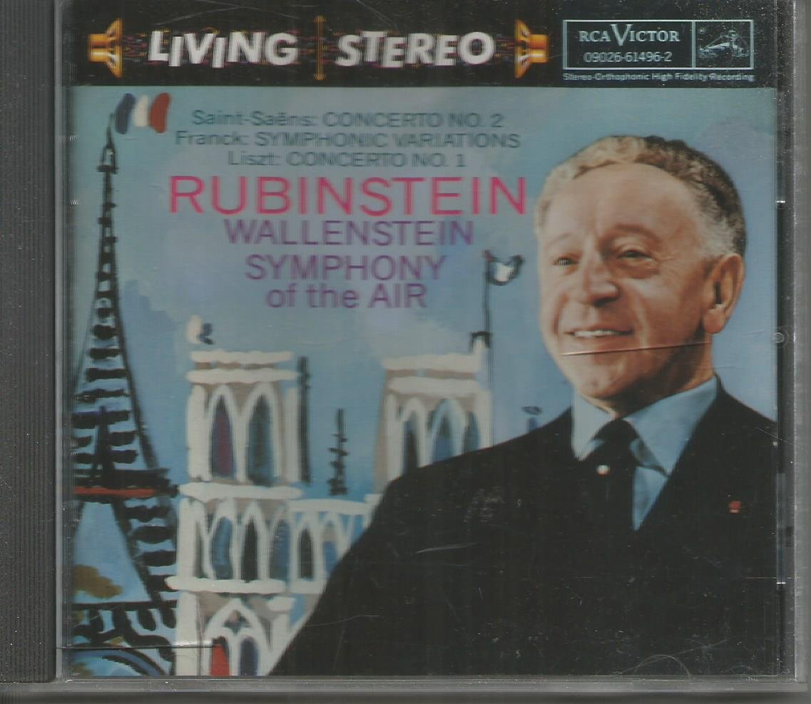 Artur Rubinstein, Franz Liszt, Camille Saint-Saens, Alfred Wallenstein ...