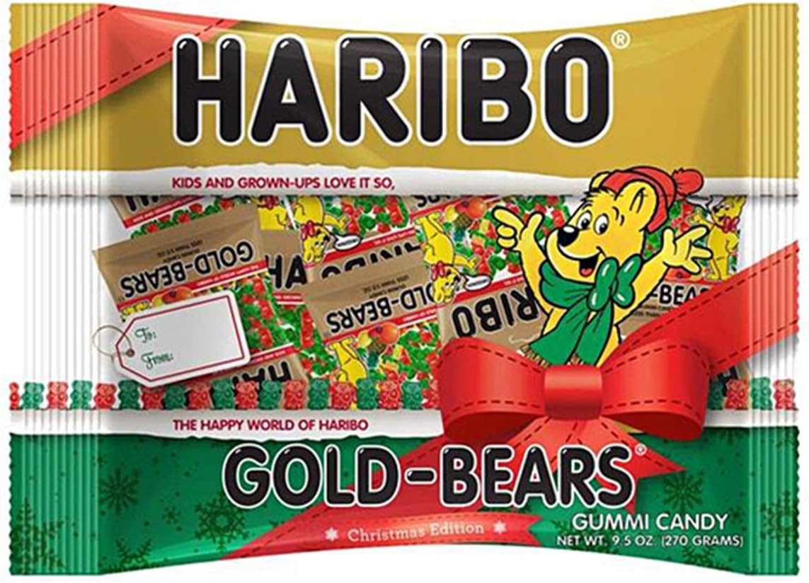 Amazon.com : HARIBO GOLD BEARS 4 OZ , Case Pack of 12 : Grocery ...