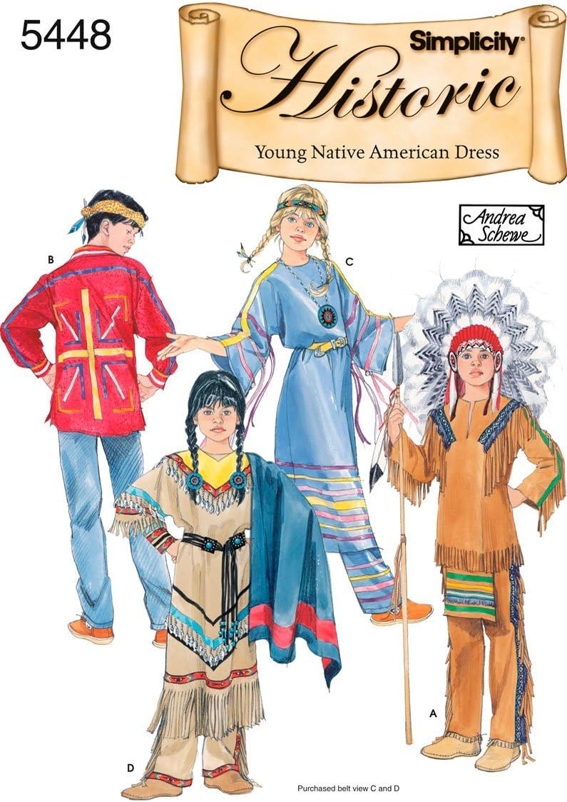 Amazon.com: Simplicity Andrea Schewe Pattern 5448 Boys and Girls ...