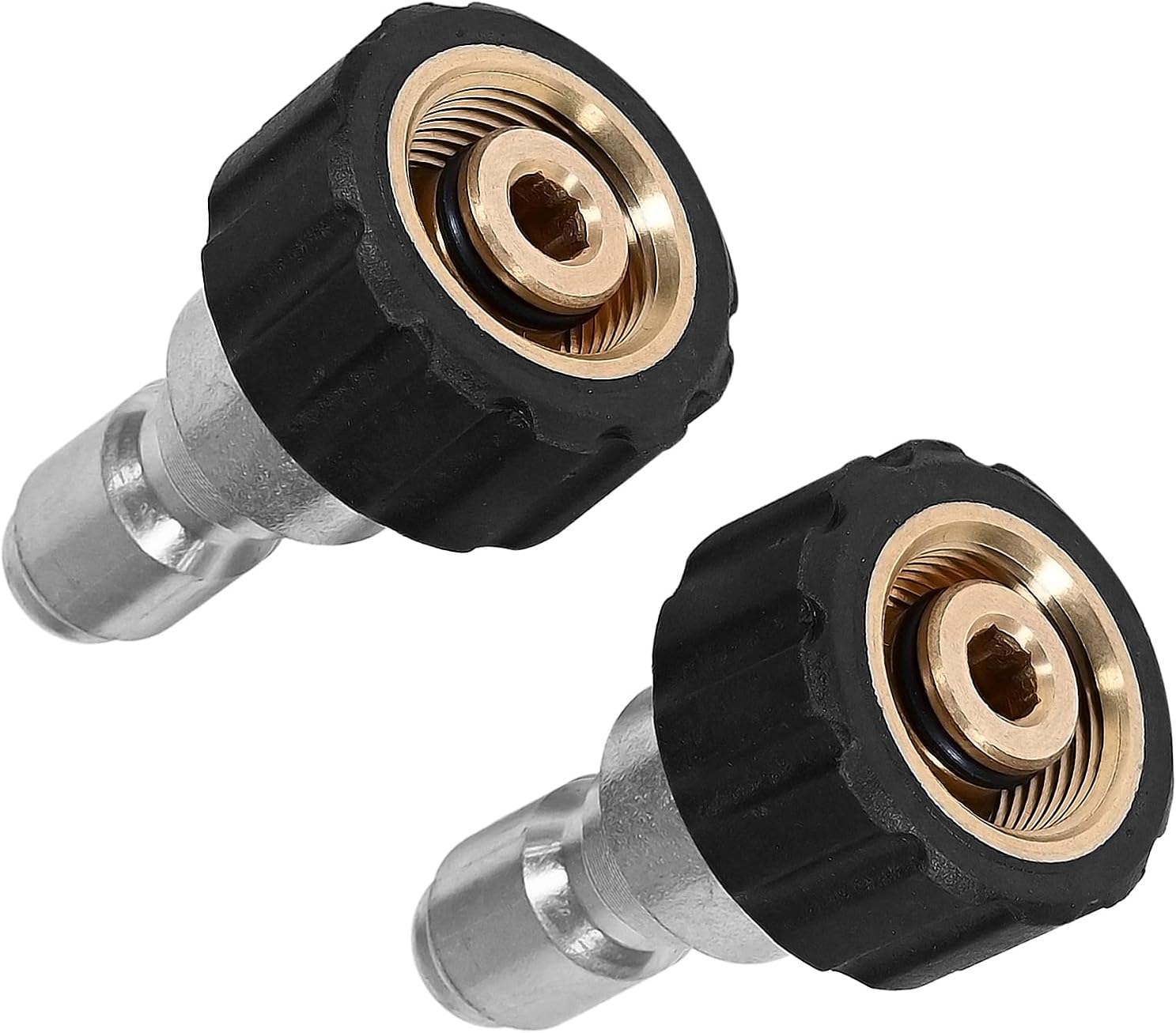 Amazon.com: TOOLCY Pressure Washer Quick Connector Fittings, 2 Pack x ...