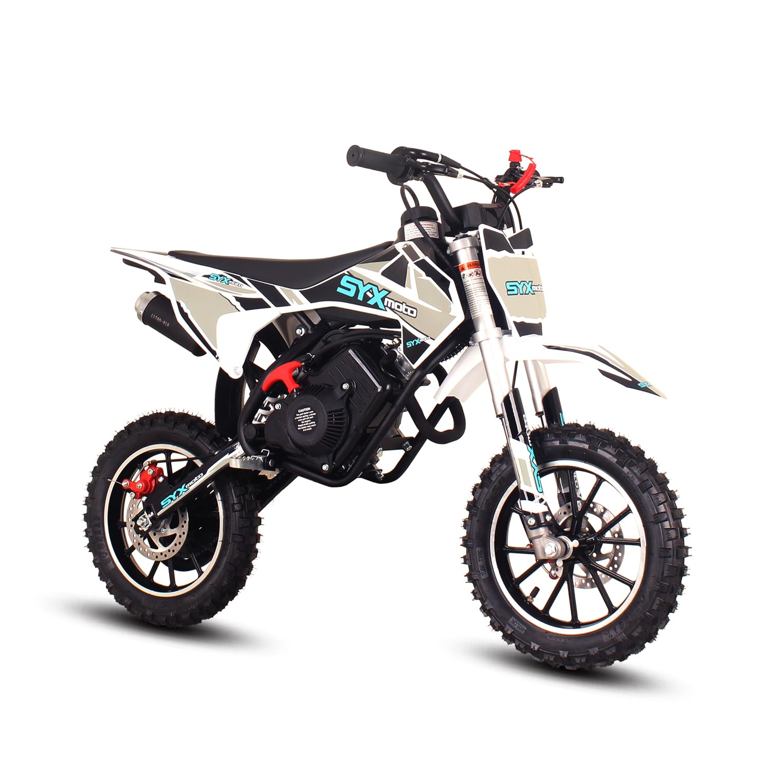 Amazon.com: SYX MOTO 58cc Dirt Bike for Kid 8-12 Yrs Pit Bike 4-Stroke ...