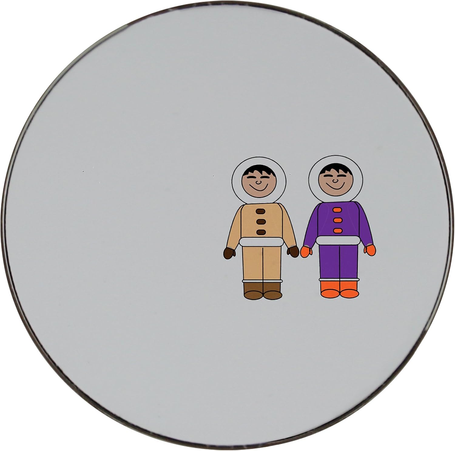 Amazon.com: Inuit metal round fridge magnet: Home & Kitchen
