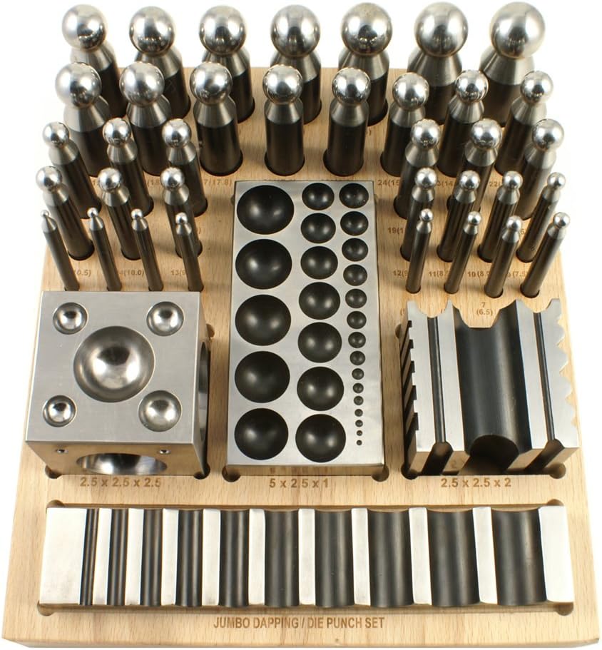 Amazon.com: 40 Piece Forming and Dapping Set - SFC Tools - 25-625 ...