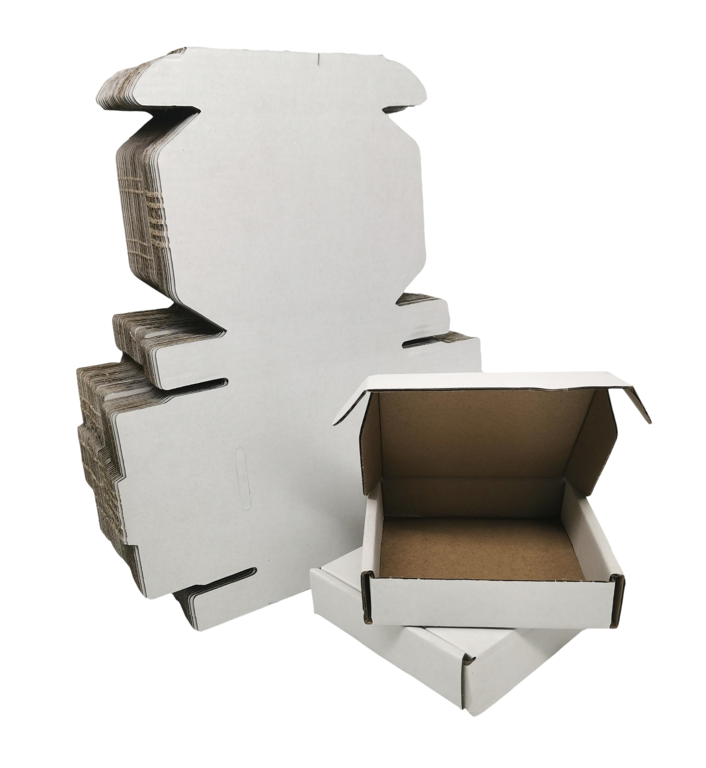 Amazon.com: JIKEER2 50 Pack 4x4x1 inch Small Shipping Box Mailers ...