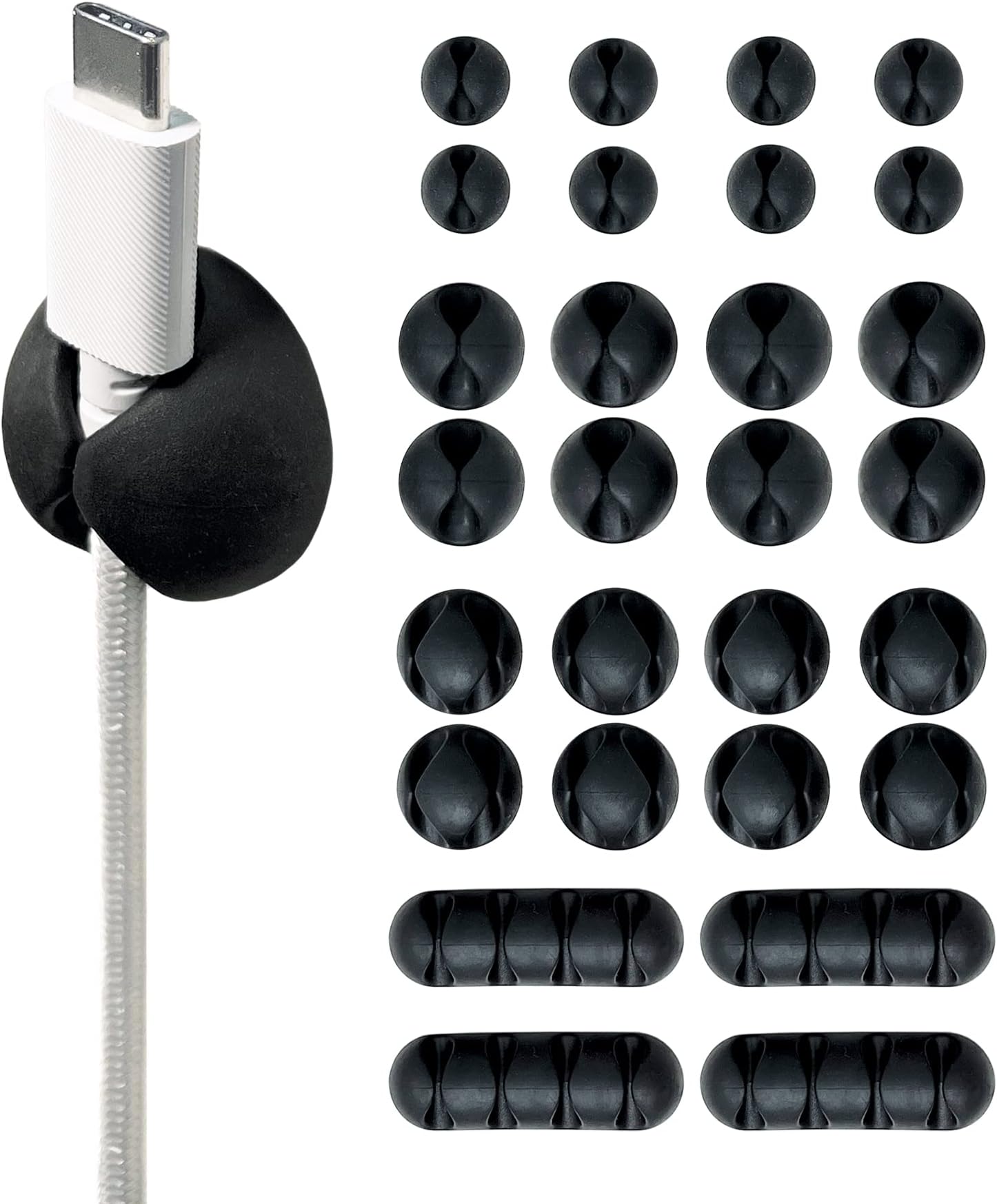 Amazon.com: Cable Clips Management - Nightstand Accessories - Cord ...