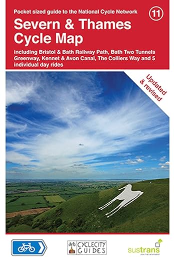 Amazon | Severn & Thames Cycle Map: Including Bristol, Bath, Chippenham ...