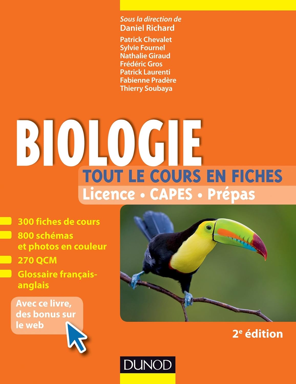 Amazon.com: Biologie -Tout le cours en fiches - 2e éd. - 300 fiches de ...