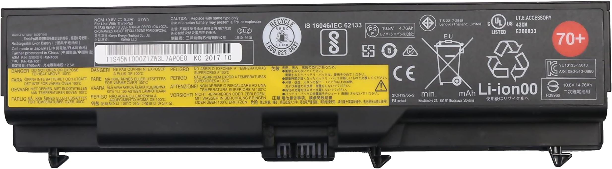 ULTRAZONE Laptop Battery Compatible for Lenovo ThinkPad T410, T420 ...