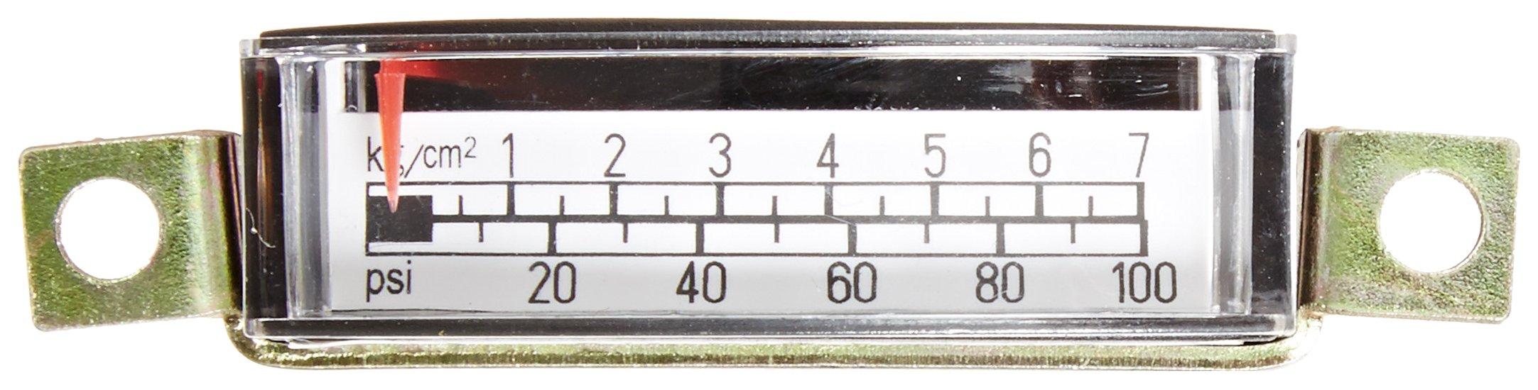 Buy PIC Gauges RECT-100FB 10/32" Back Connection Rectangular Pressure ...