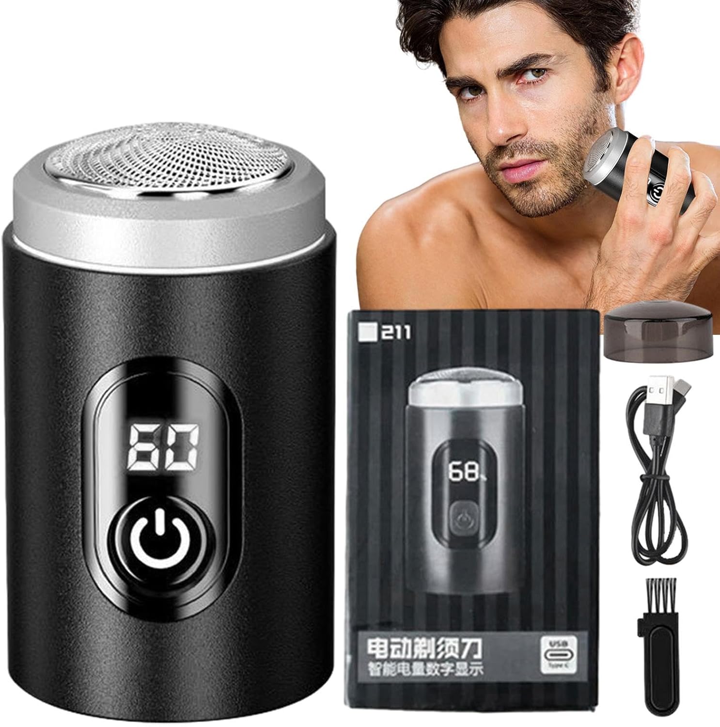 Amazon.com: Mini Electric Razor Pocket Size Shaver Portable Electric ...