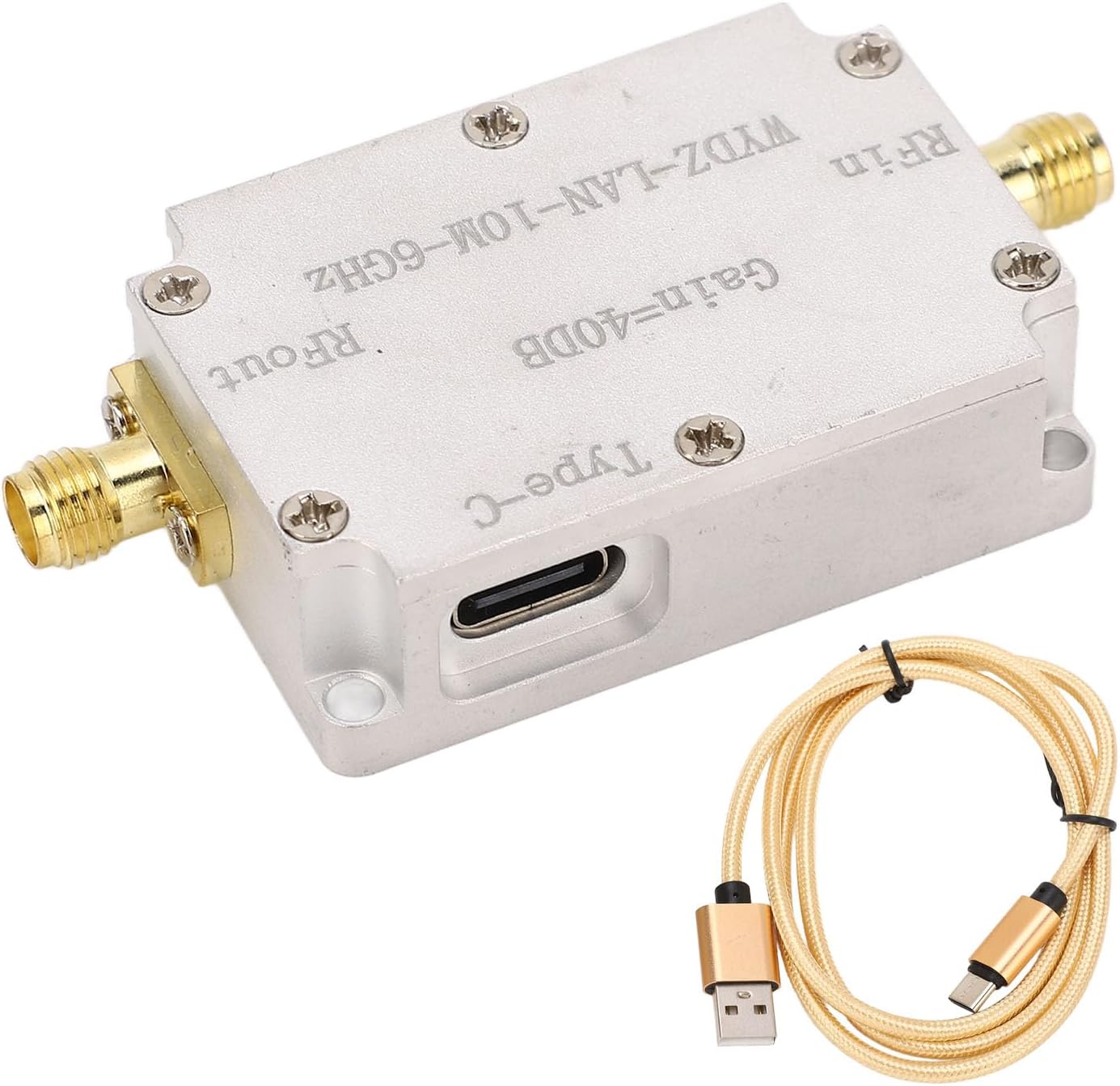 RF Amplifier Low Noise Amplifier 40DB Gain 10M to 6GHz Precise ...