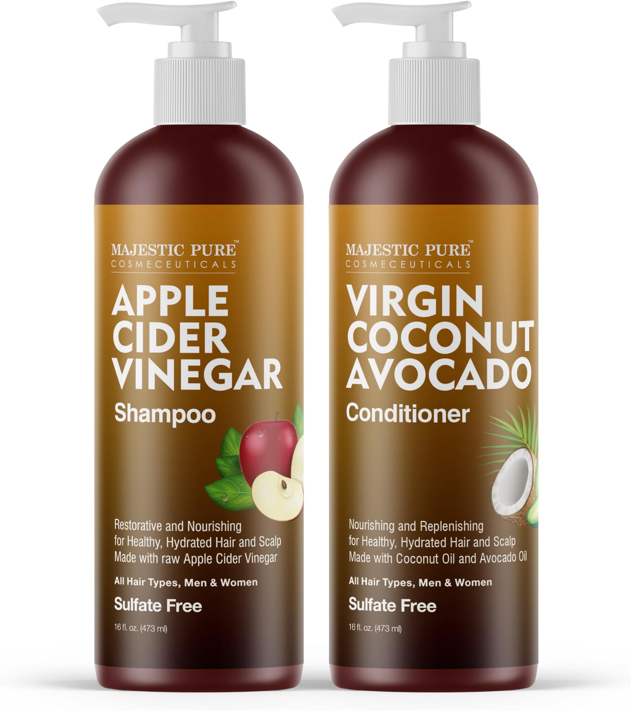 Amazon.com : Hair Food Organics Sulfate Free Shampoo and Conditioner ...