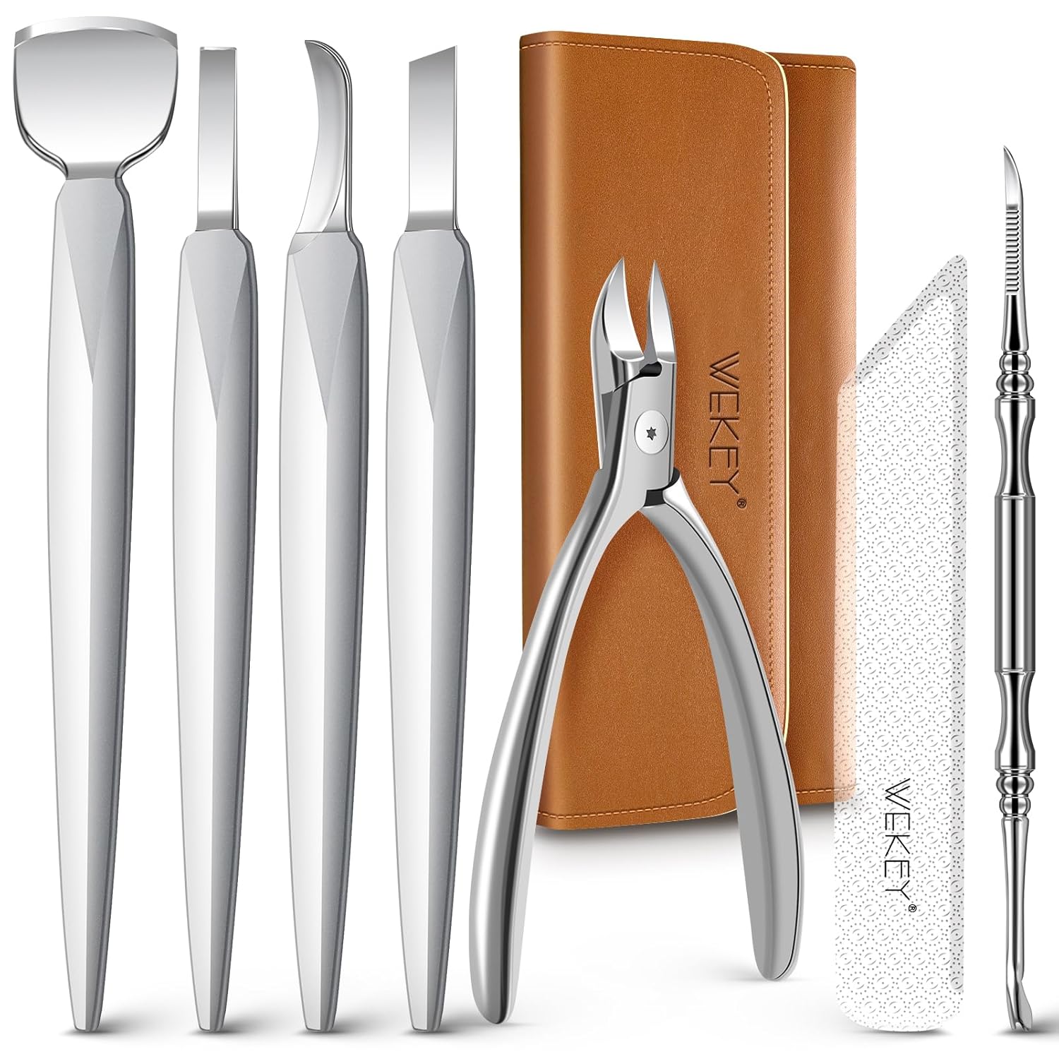 Amazon.com: Pedicure Knife Ingrown Toenail Kit, 7 Pcs Professional ...