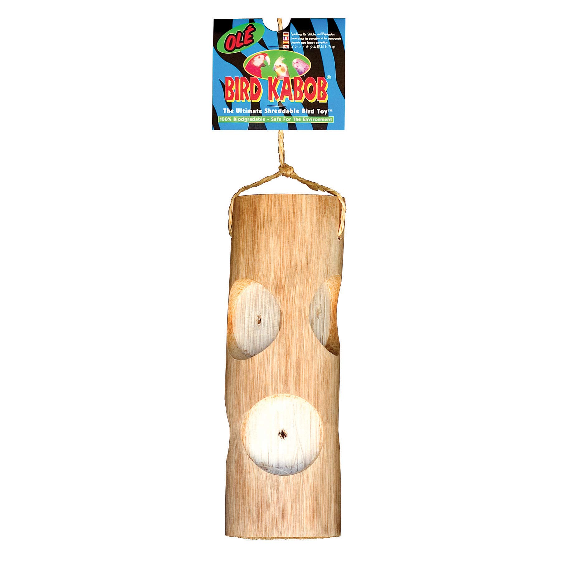 Amazon.com : Wesco Pet Ole Bird Kabob Shreddable Bird Toy : Parrot ...