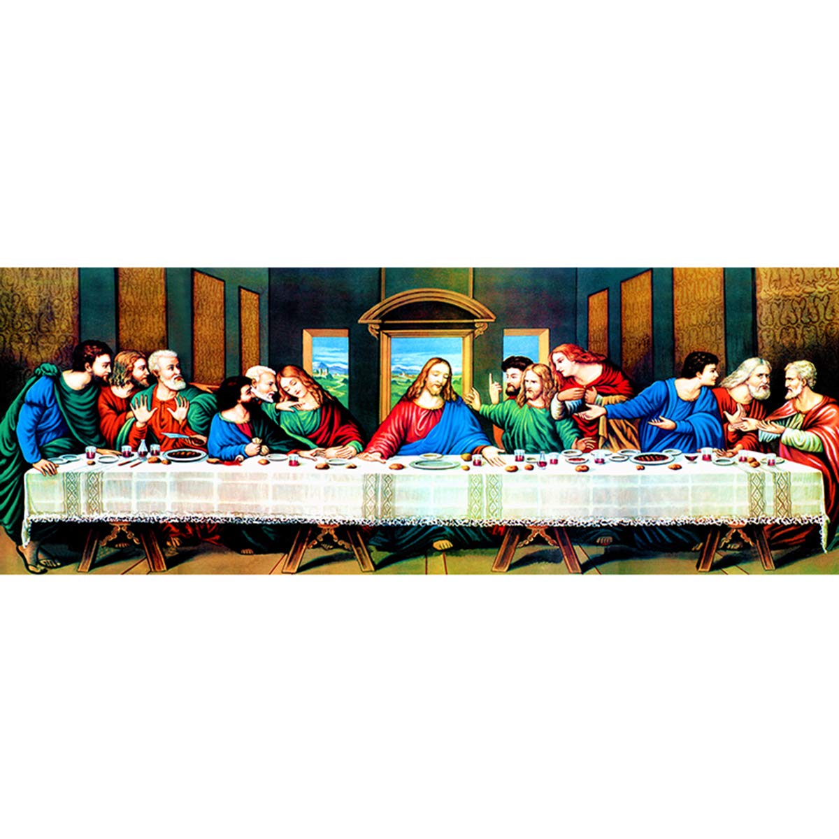 Last Supper Cross Stitch Pattern | 1000 Free Patterns