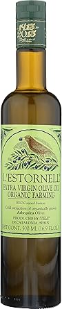 Amazon.com : L'Estornell, Oil Olive Xv Organic, 500 ml : Grocery ...