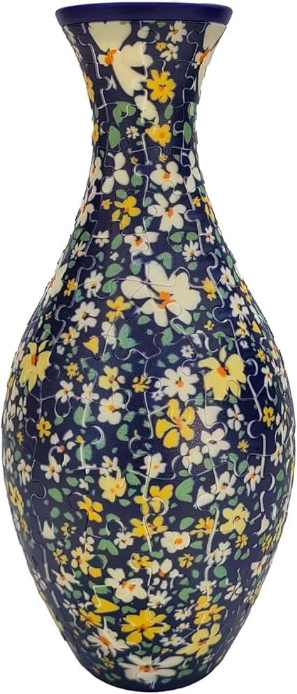 Amazon.com: 3D Puzzle Vase Unique Flower Vase for Adults Made by 160 ...