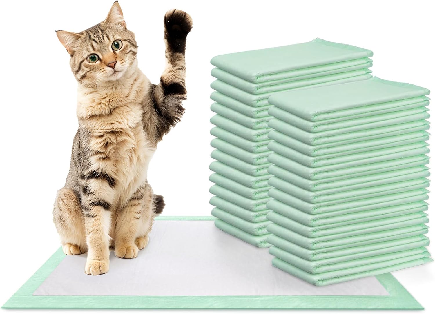 Cat Pads 30PCS, Generic Refills Compatible with Tidy Cats Breeze Litter ...