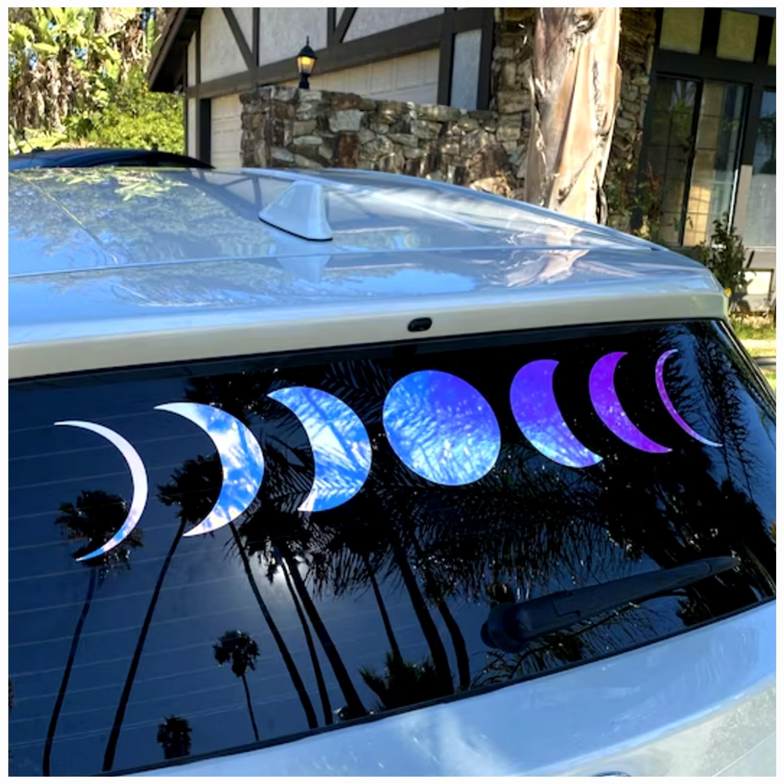 Amazon.com - Moon Phases Stickers - Moon Phases Wall Decor - Moon Phase ...