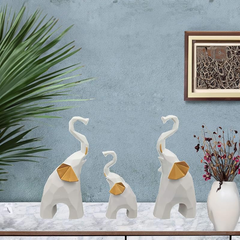 Buy Cortina Ceramic Elephant Statue for Home Decor - Aesthetic Home ...