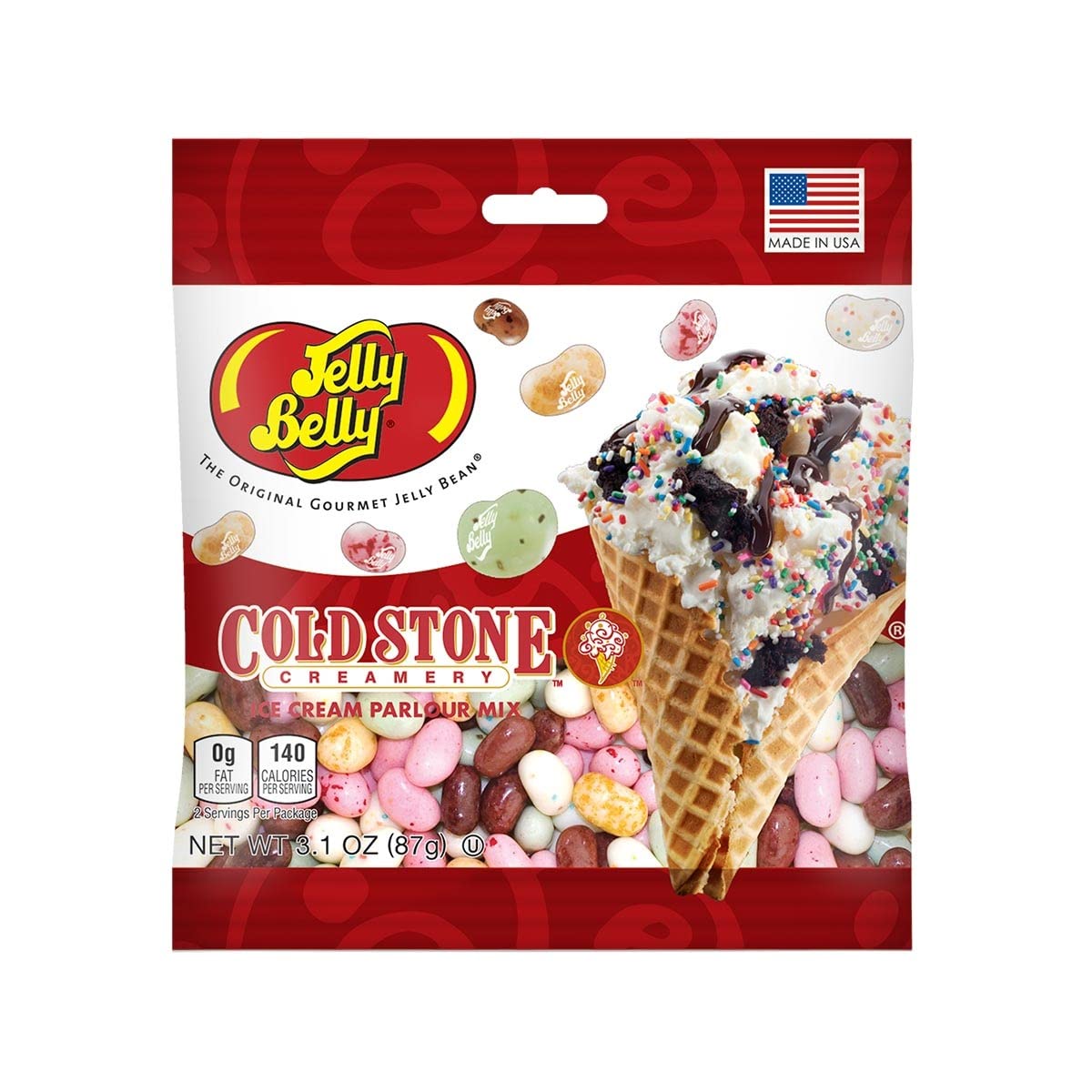 Amazon.com : Jelly Belly Cold Stone® Ice Cream Parlor Mix Jelly Beans ...
