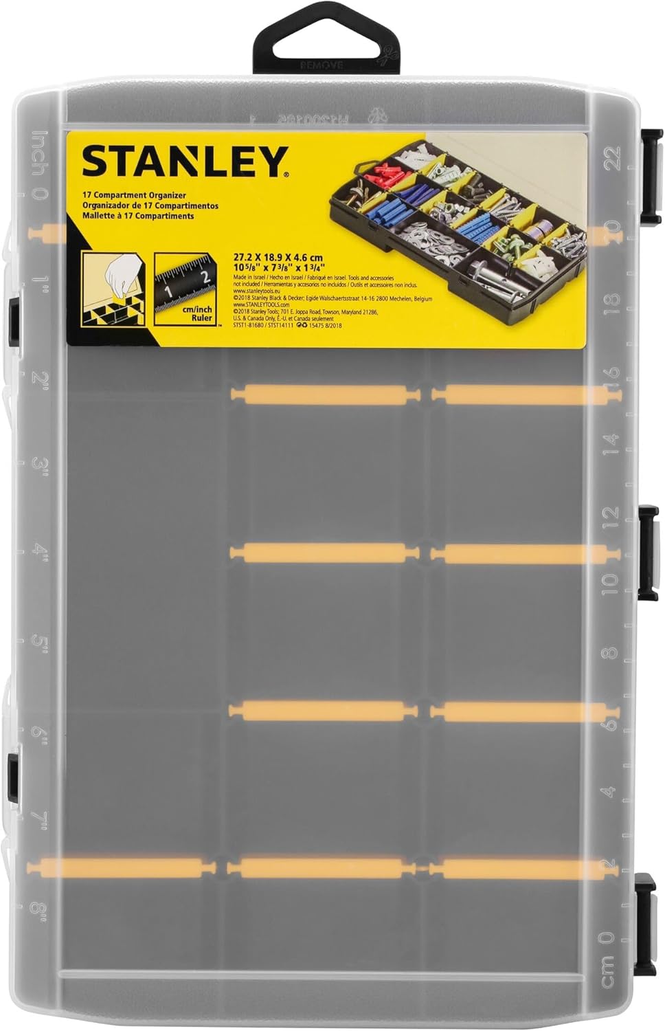 Stanley STST81680-1 OPP Organiser (Storage Box for Accessories and ...