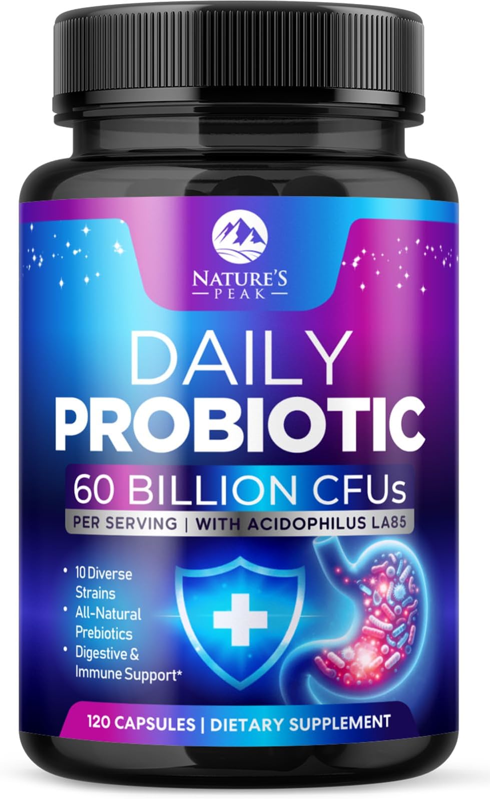 Amazon.com: Peptiva Daily Probiotic, 25 Billion CFU, Multi-Strain ...