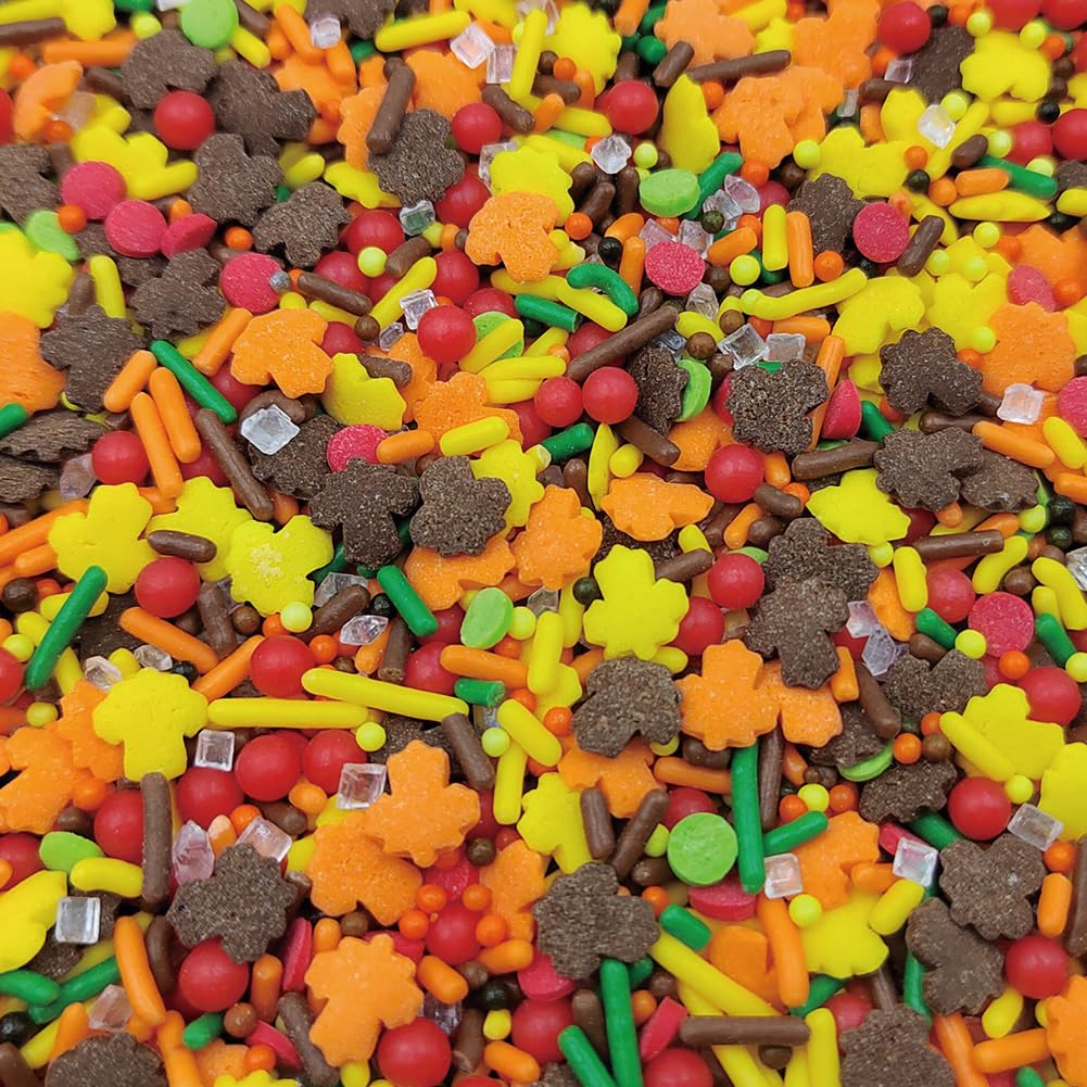Amazon.com: Homankit Thanksgiving Sprinkles Autumn Fall Sprinkles ...