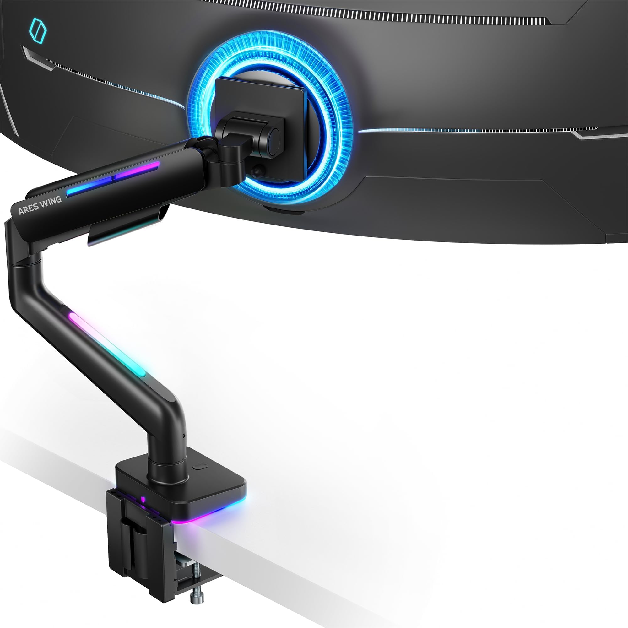 Amazon.com: MSI MPG MT201R - Premium RGB Single Monitor Stand Arm ...