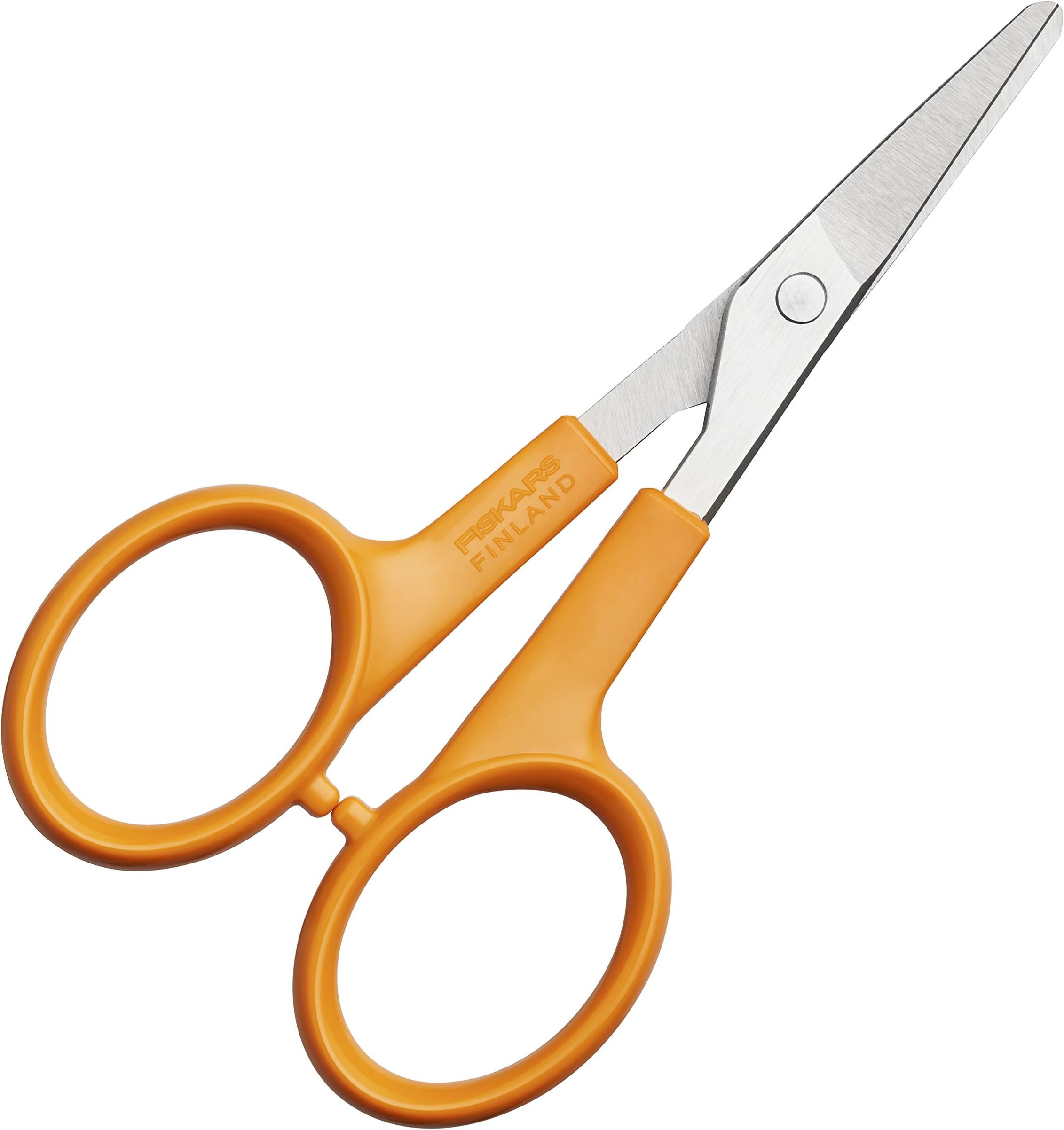 Amazon.com: Fiskars Thread Snip Scissors, Gray Orange 7.13 x 3.75 x 0. ...
