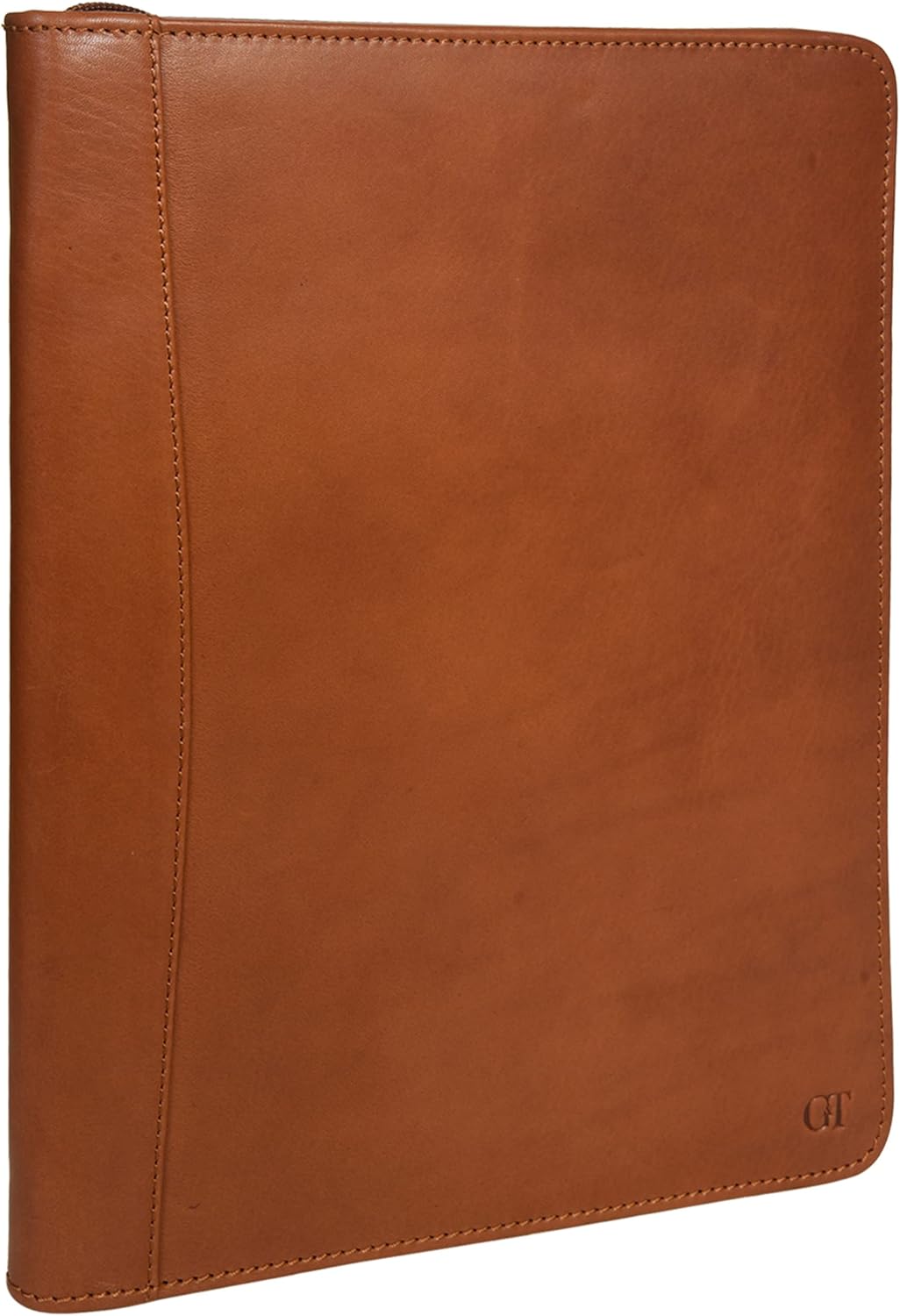 Grains & Tan Genuine Full Grain Leather A4 Portfolio | Handcrafted ...