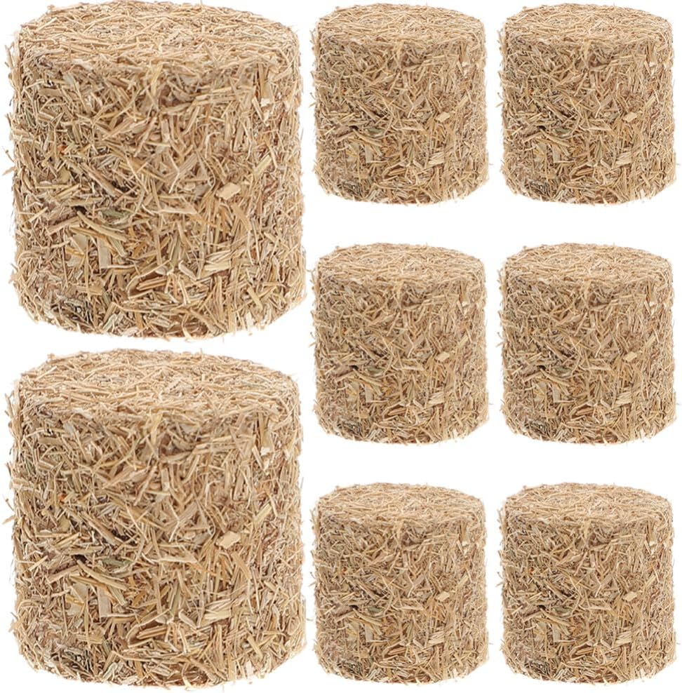 Amazon.com: 8 Pcs Haystack Props Miniature Hayrick for Doll House Doll ...