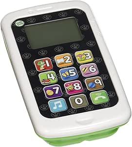 Amazon.com: LeapFrog Chat and Count Smart Phone, Scout, Green : Toys ...