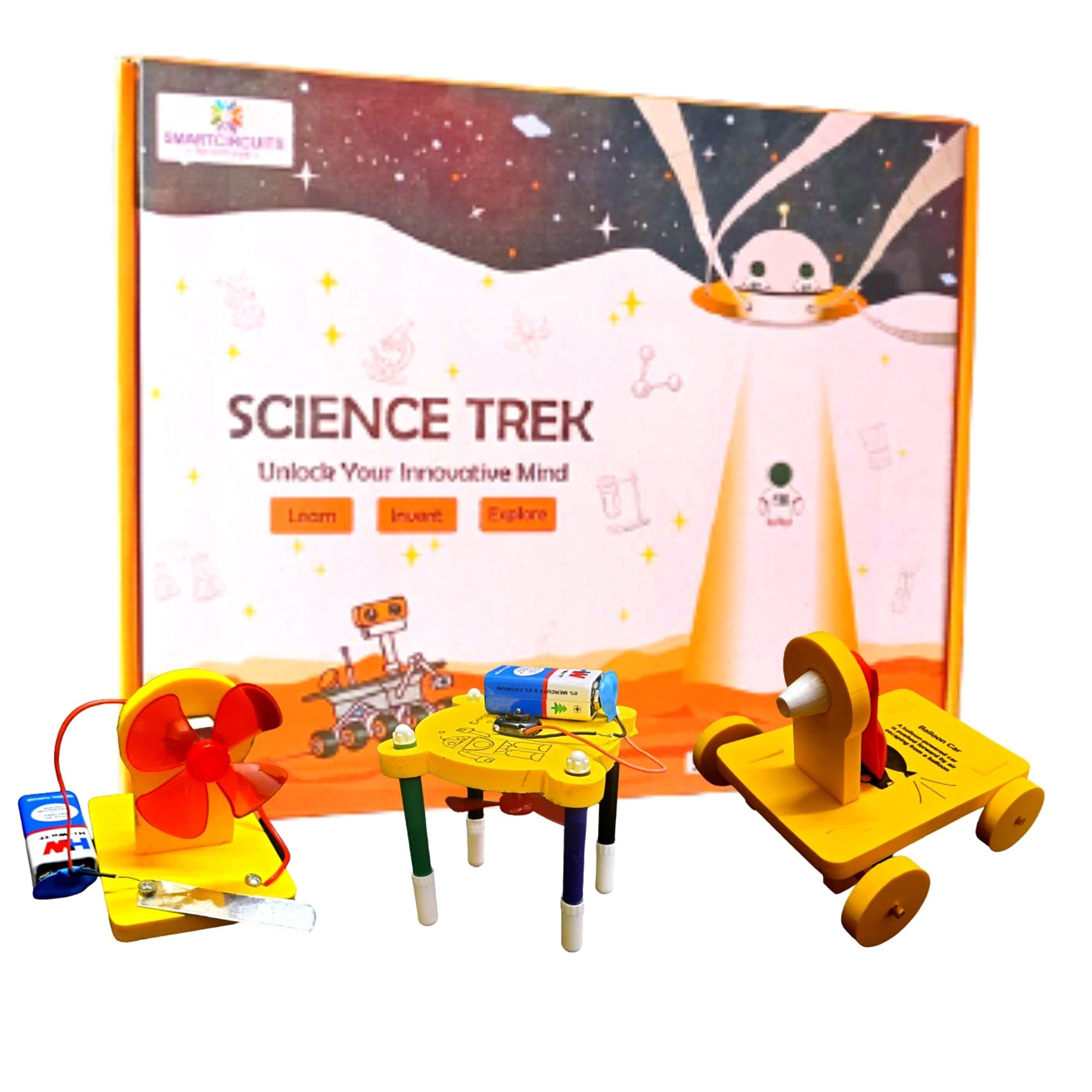 Buy SMARTCIRCUITS Science Trek KIT| Experiment STEM Kit| Science Kit ...