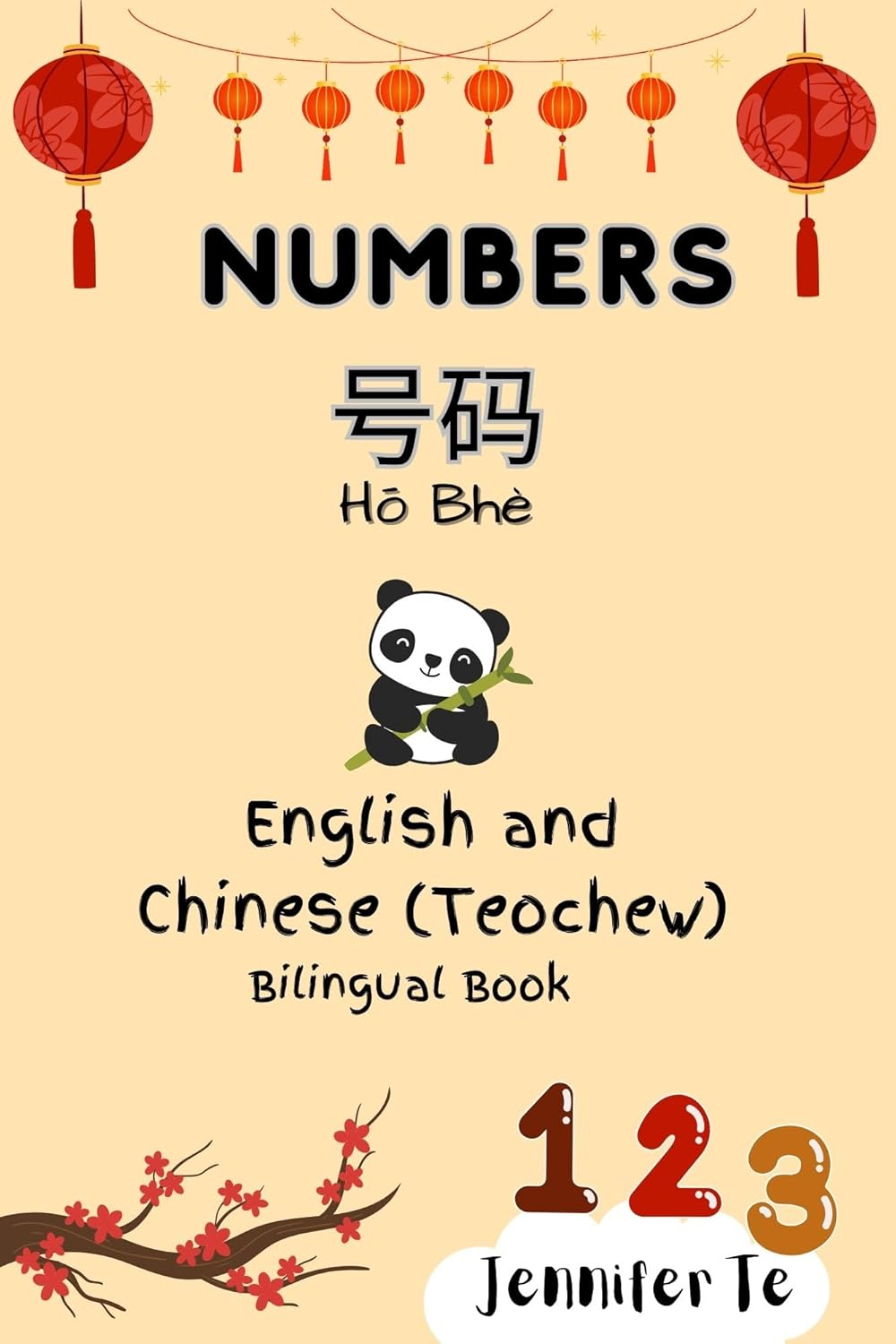 Numbers in English-Chinese (Teochew) Bilingual Book: Teochew Pinyin ...