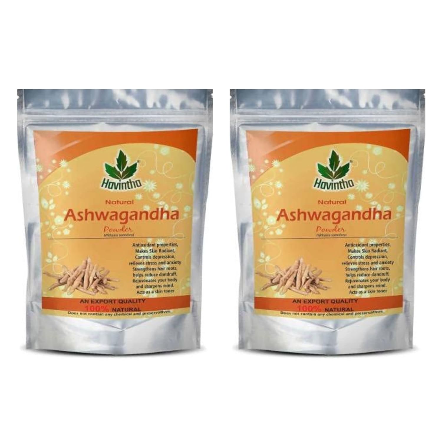 Buy Havintha Natural Ashwagandha Root Powder | Ashwagandha for Height ...