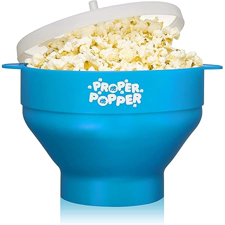 Amazon.com: The Original Korcci Microwaveable Silicone Popcorn Popper ...