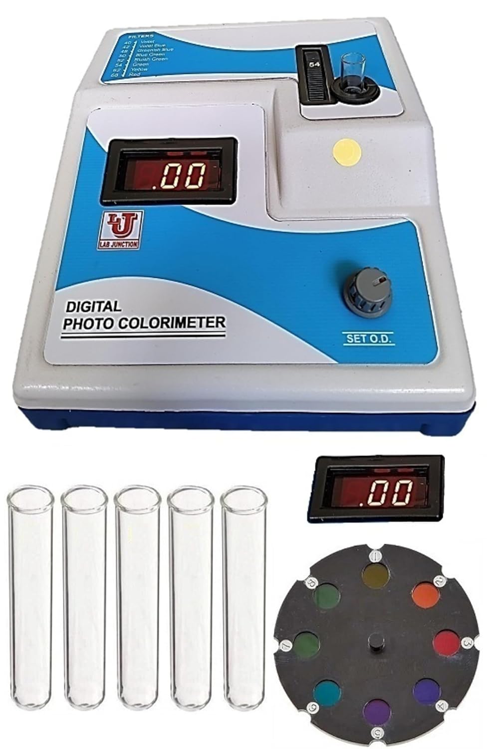 Lab Junction Colorimeter Digital Photo Colorimeter contains 8 ILFORD ...
