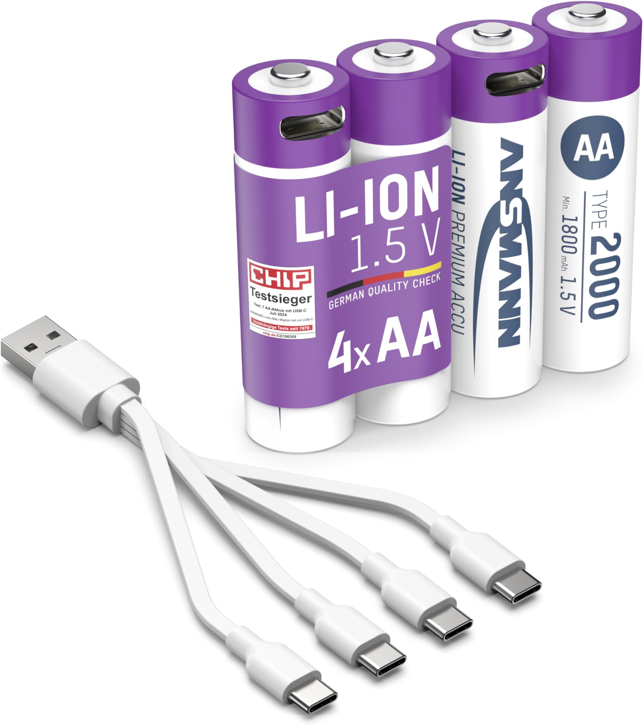 1 5v Li Ion Mignon Aa Akku