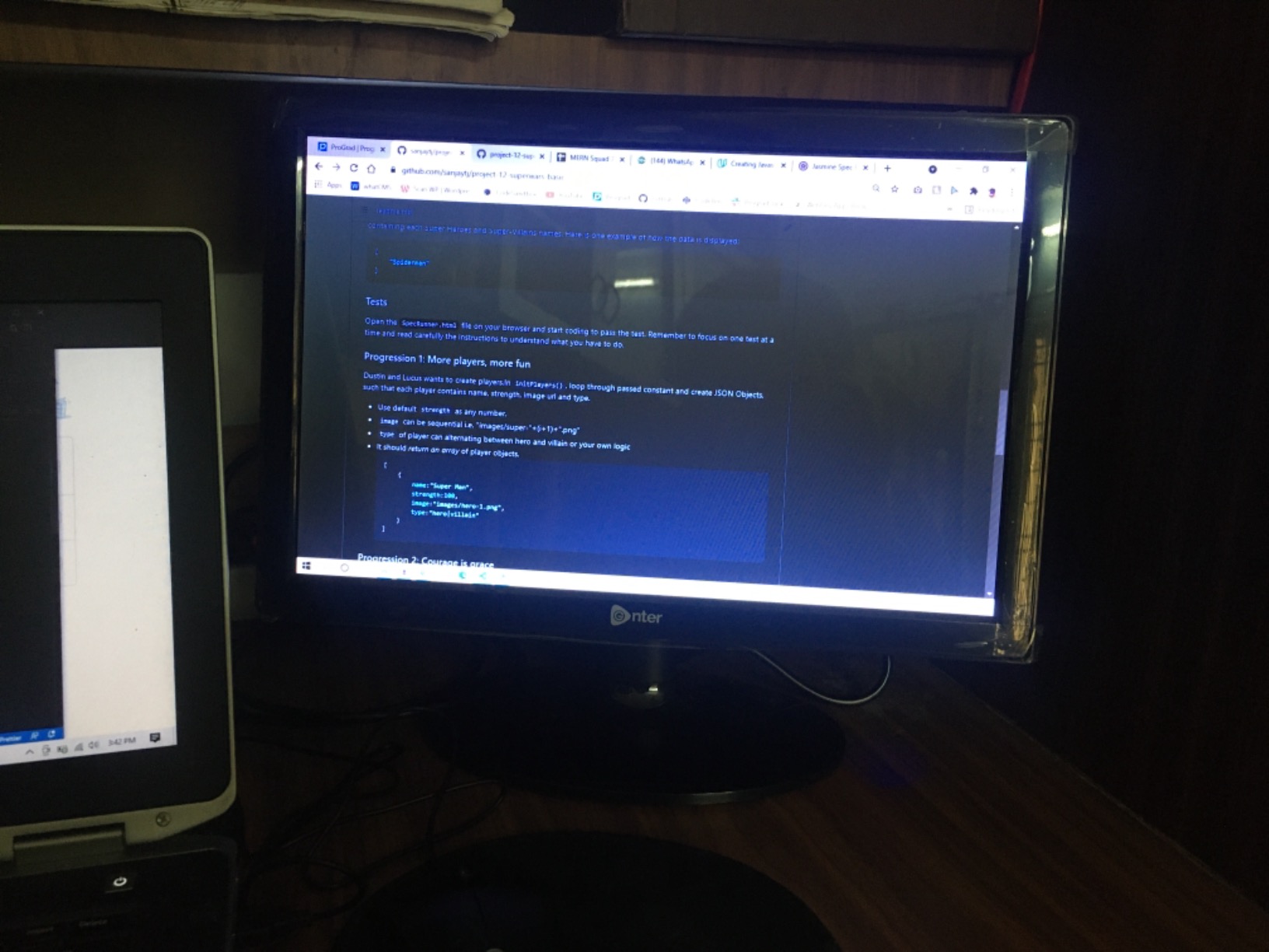 Enter 15.4 Inch Full Hd Monitor (E-M16Ha Hdmi & Vga Led), Black ...