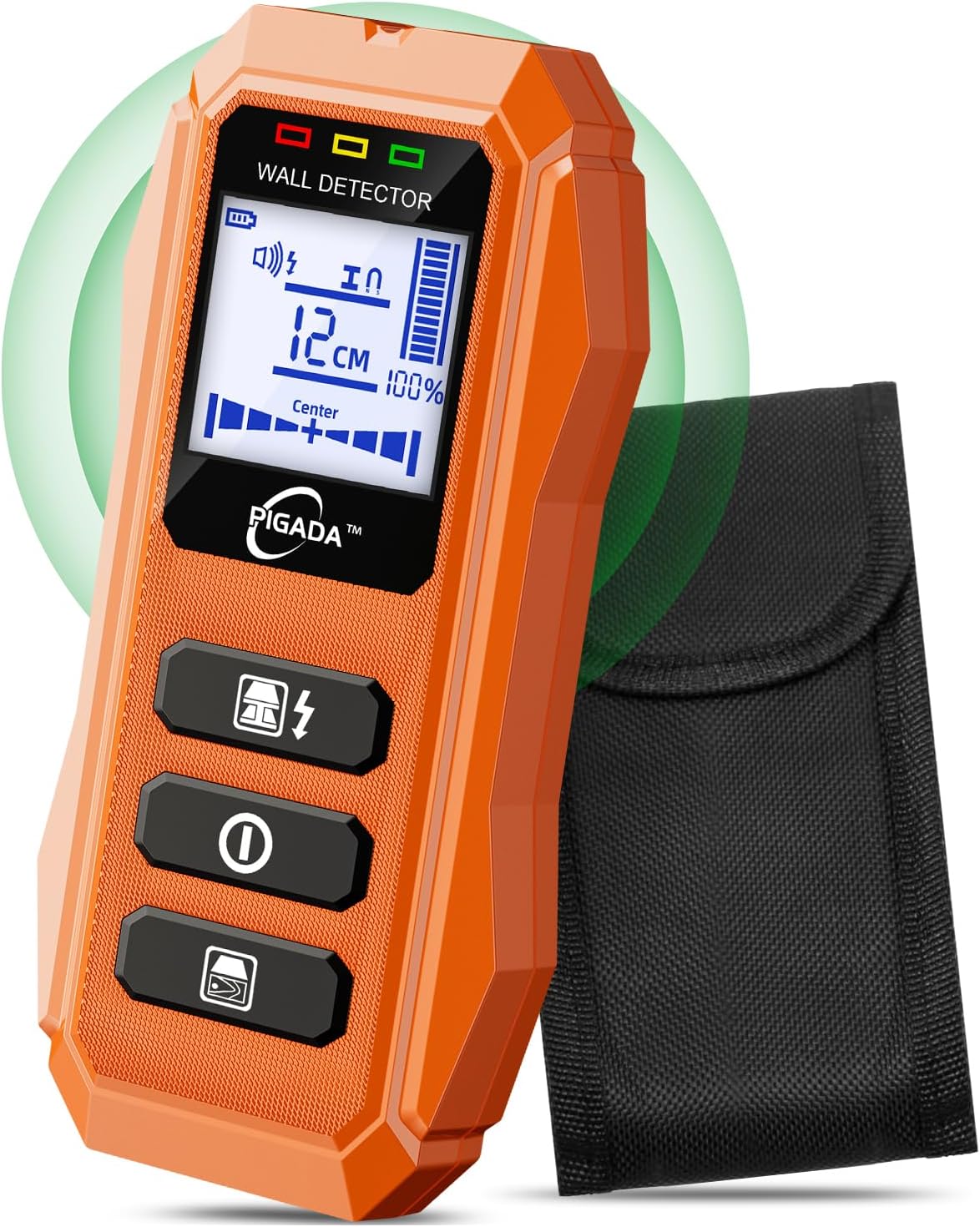 Détecteur Mural,Detecteur de Metaux Mural jusqu'à 12 cm Contient Une ...