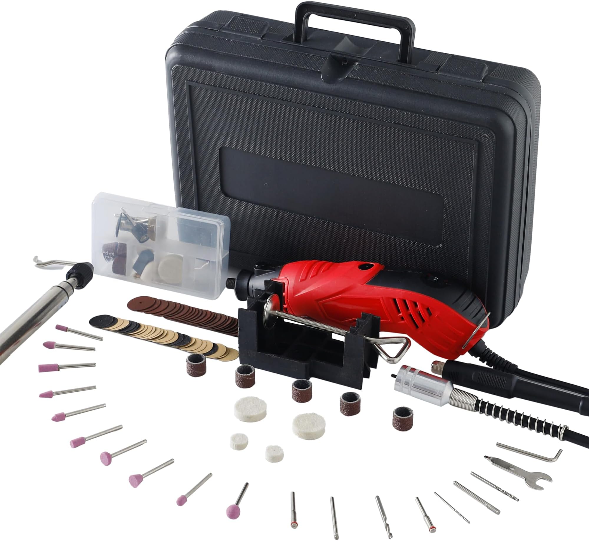 ARNA INGCO Mini Die Grinder Rotary 130W Tool Kit with 52pcs accessories ...