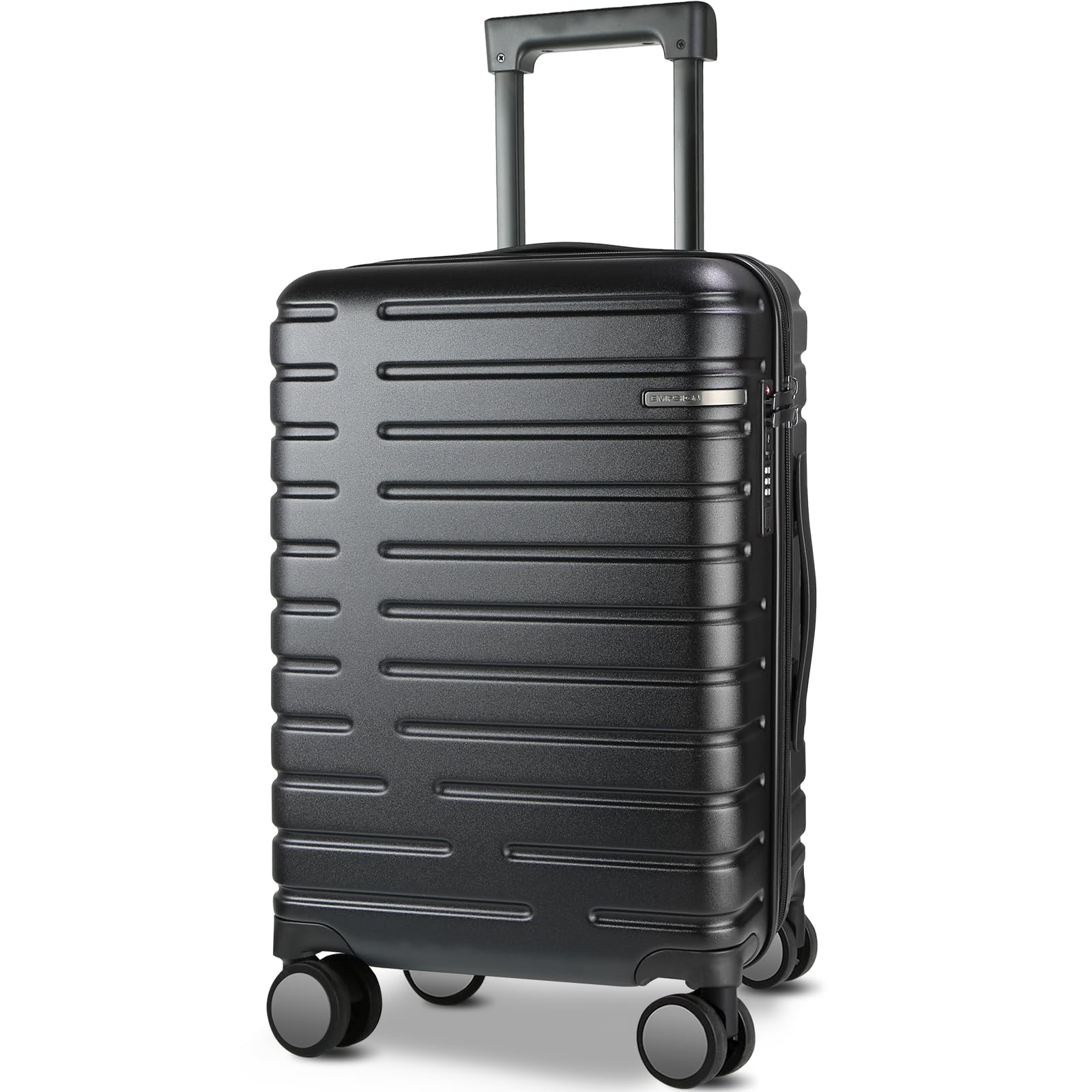 Amazon.com | EMPSIGN Carry On Luggage with Spinner Wheels, Hard Shell ...