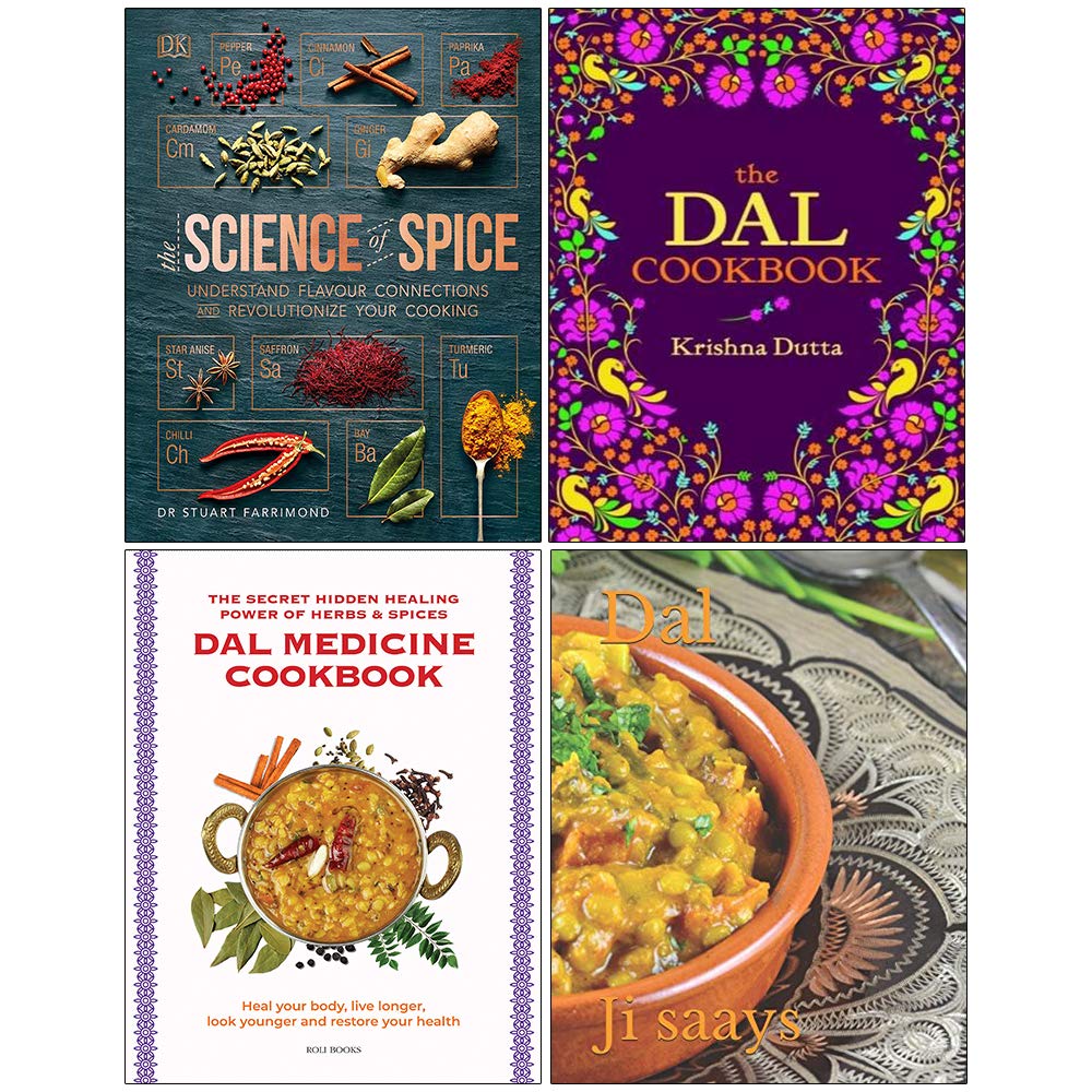 The Science of Spice [Hardcover], The Dal Cookbook [Hardcover], Dal ...