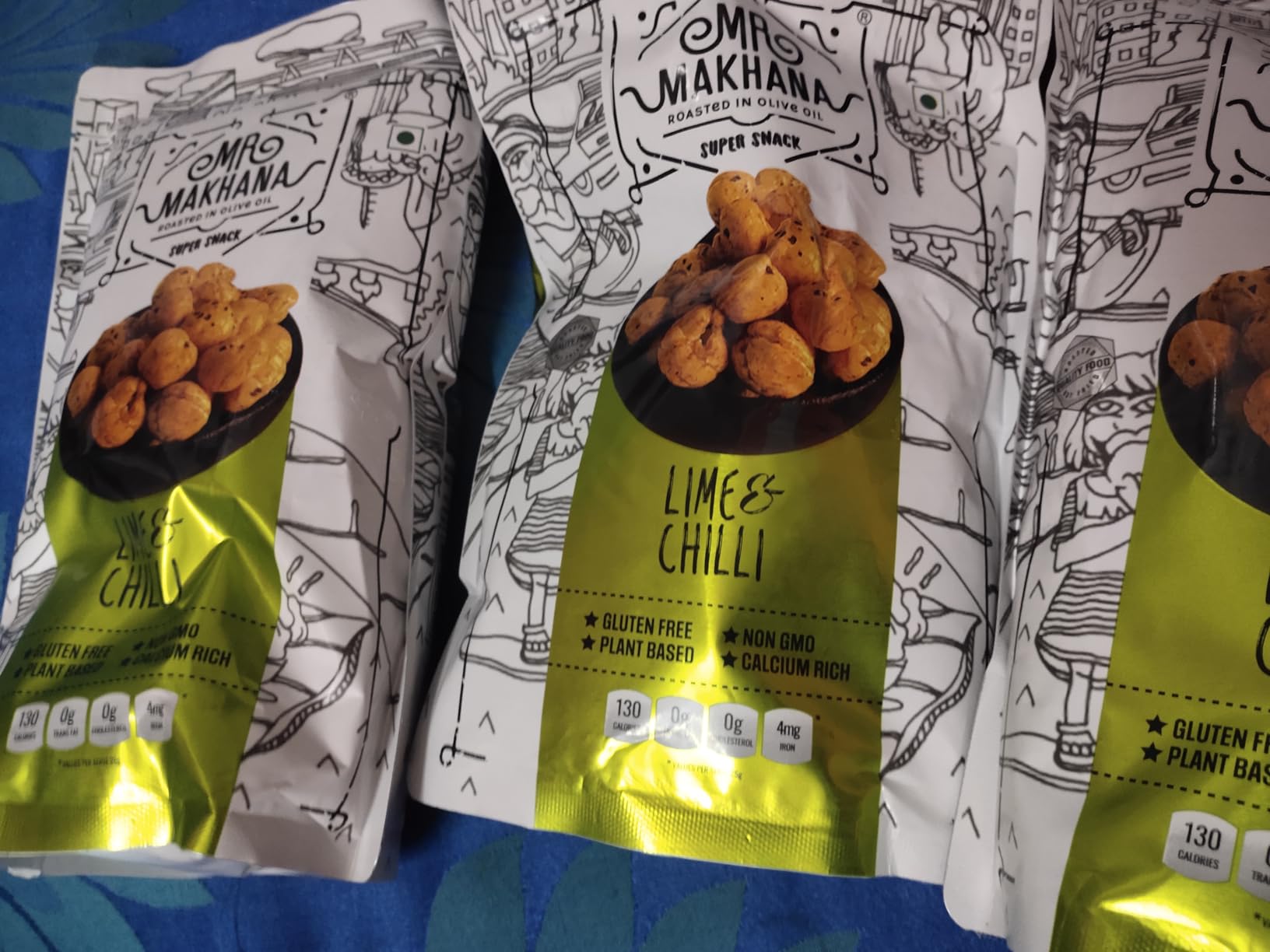 Mr. Makhana Roasted Makhana and Foxnuts | Healthy Snacks | Gluten Free | MSG Free | Antioxidant ...