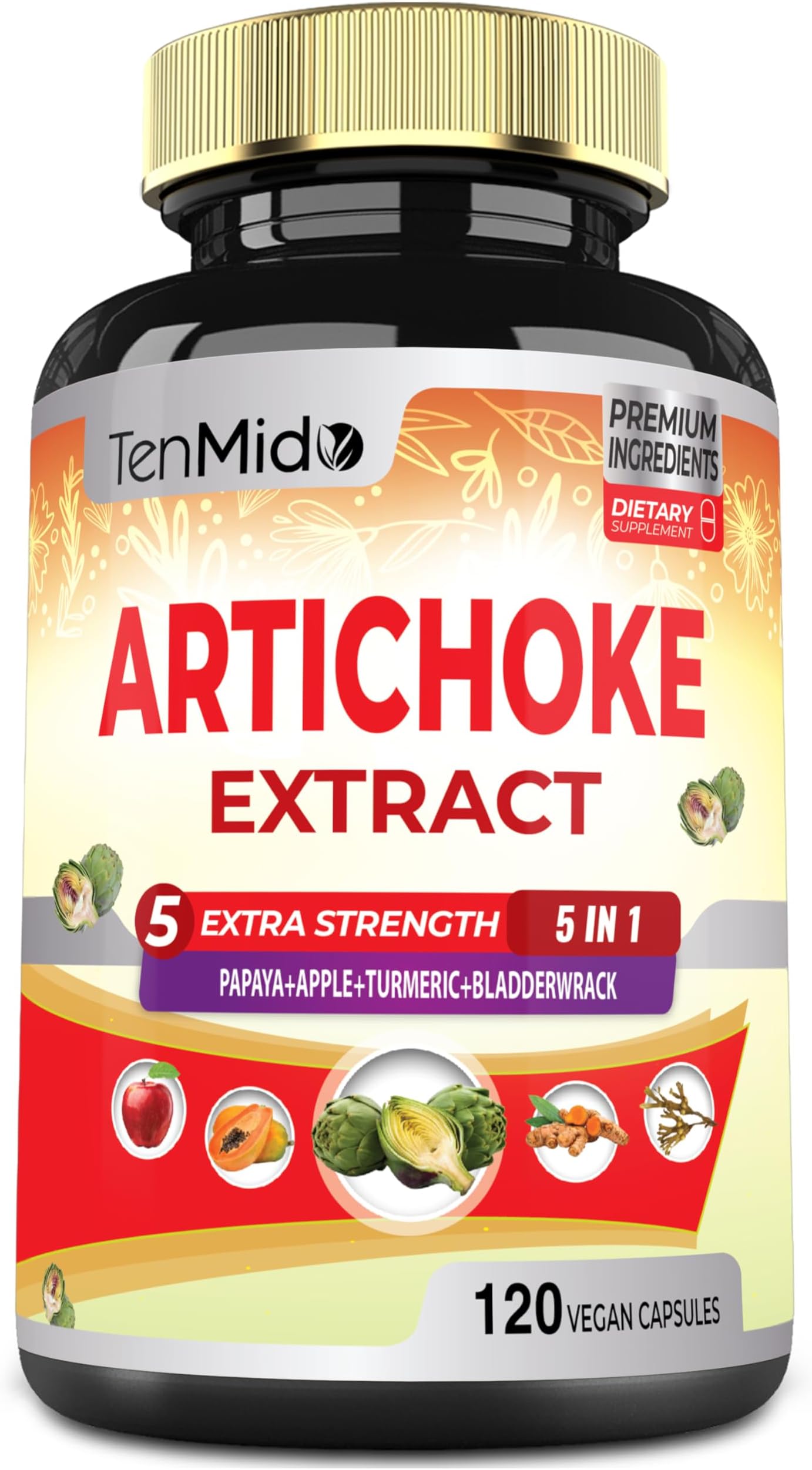 Amazon.com: Artichoke Supplement Extract Capsules, 4 Months Supply with ...